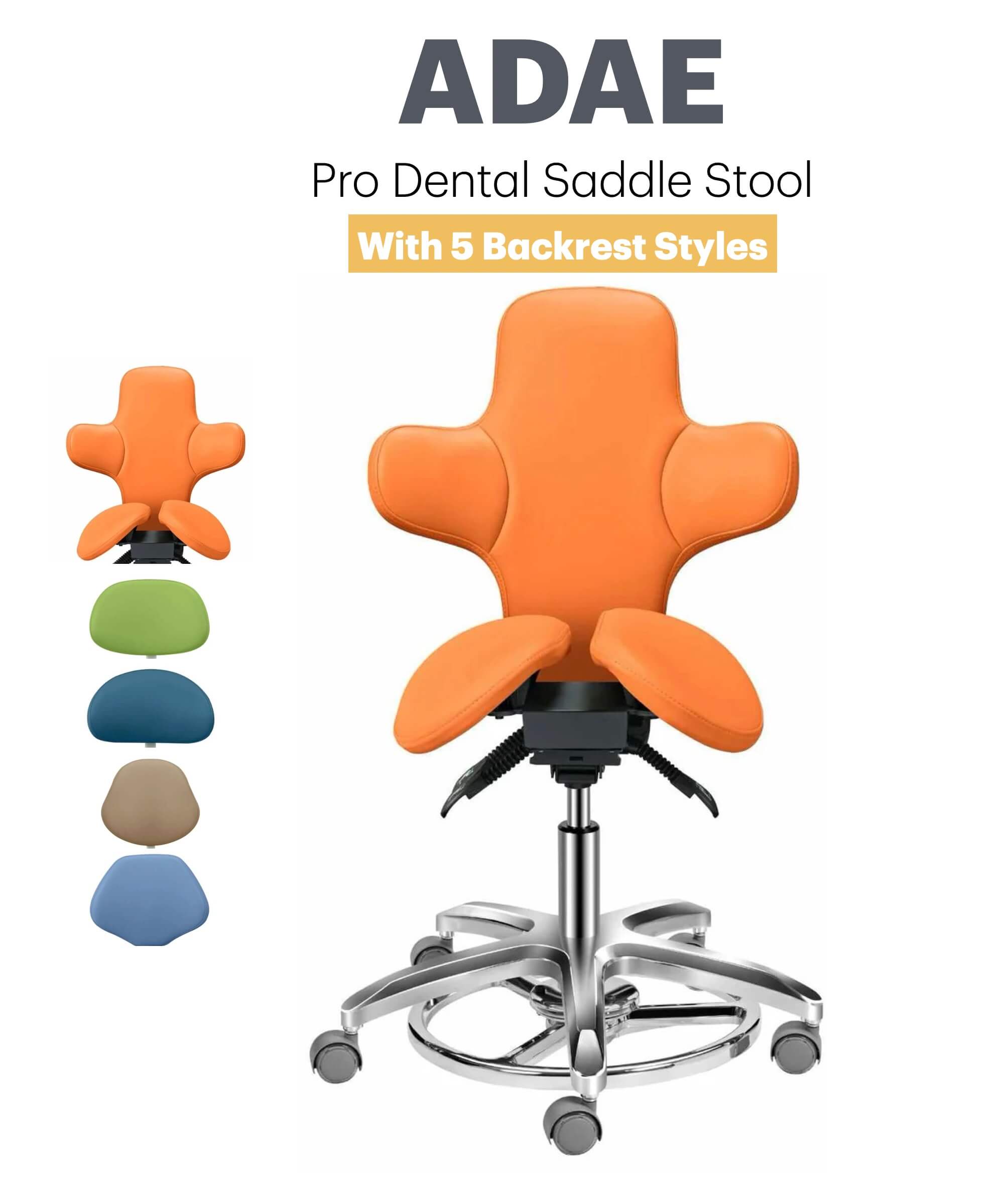 ADAE Pro dental saddle stool (New release) – ADAE Dental Online Store