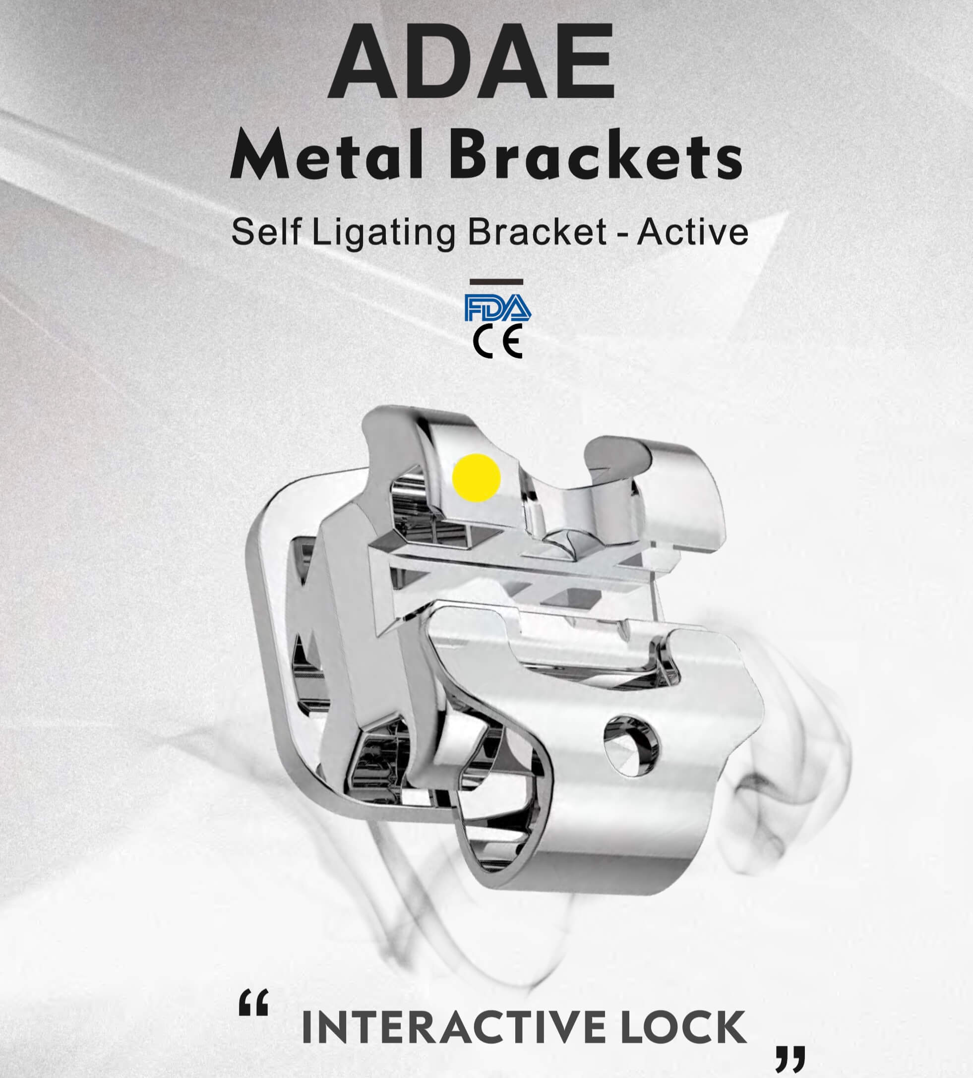 ADAE orthodontic self ligating brackets–Active – ADAE Dental Online Store